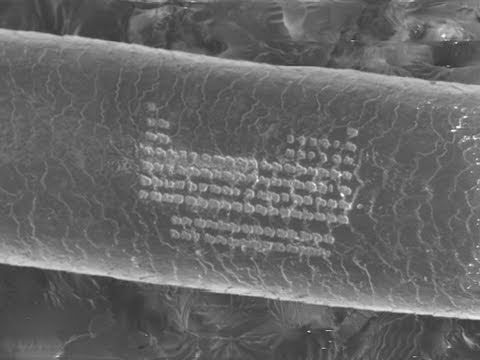 World's Smallest Periodic Table on a Human Hair | Open Culture