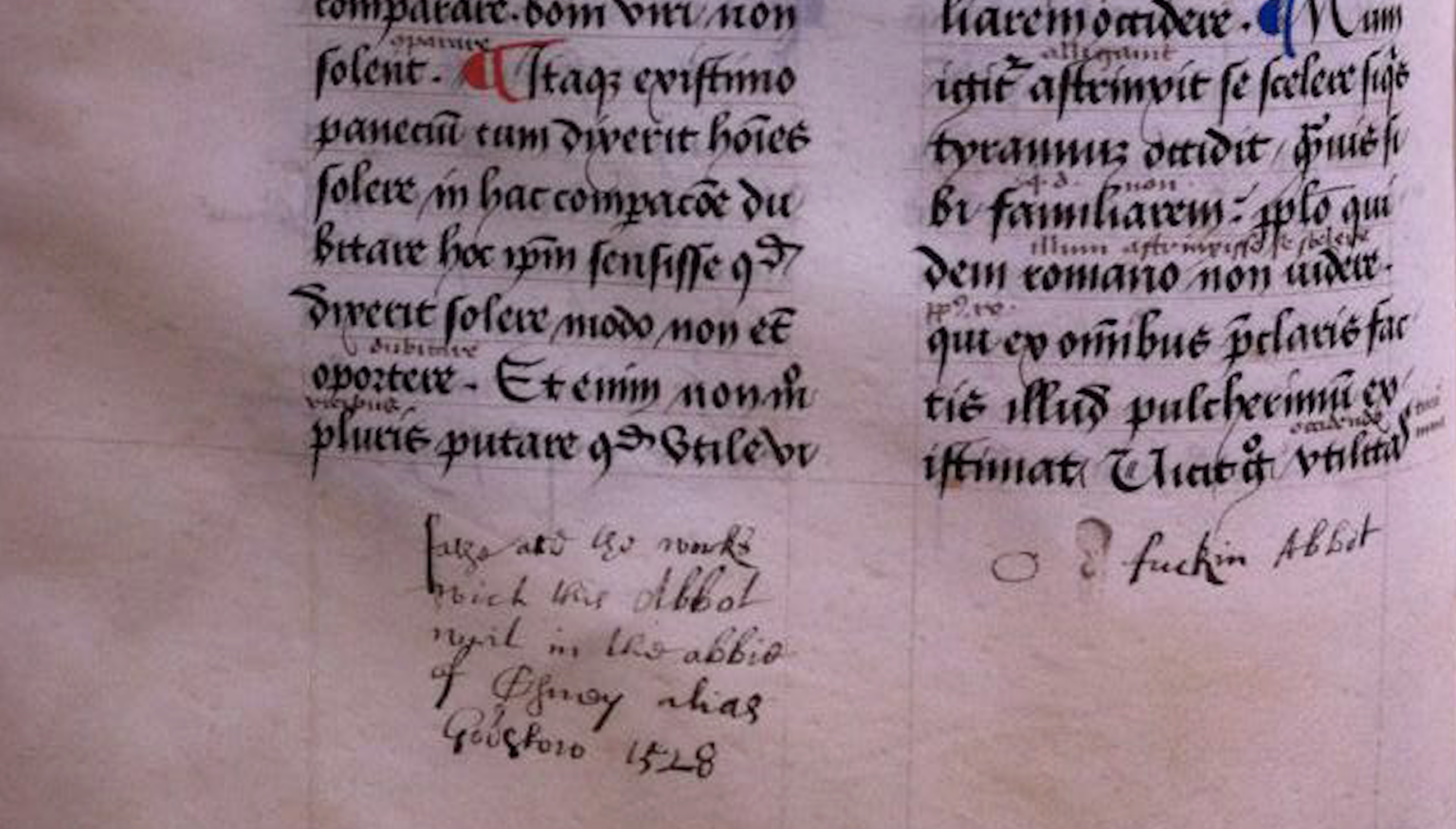 The Very First Written Use of the F Word in English (1528) | Open Culture