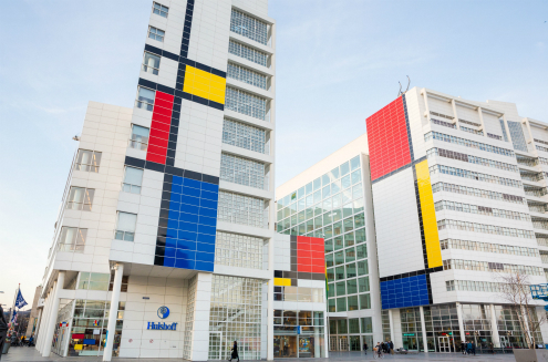 Watch the Dutch Paint "the Largest Mondrian Painting in the World ...