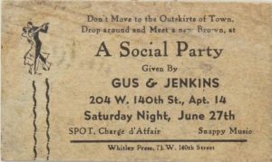 Discover Langston Hughes’ Rent Party Ads & The Harlem Renaissance ...