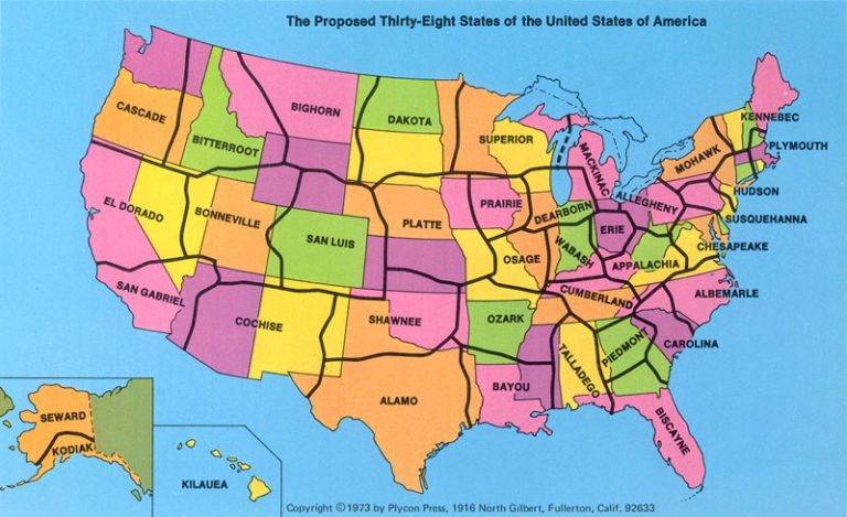 The 38 States of America: Geography Professor Creates a Bold Modern Map ...