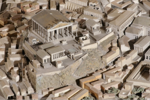 A Huge Scale Model Showing Ancient Rome at Its Architectural Peak ...