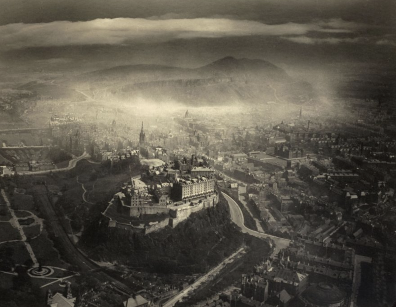A Dazzling Aerial Photograph of Edinburgh (1920) | Open Culture