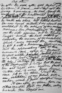 Mary Shelley's Handwritten Manuscript of Frankenstein: This Is "Ground ...