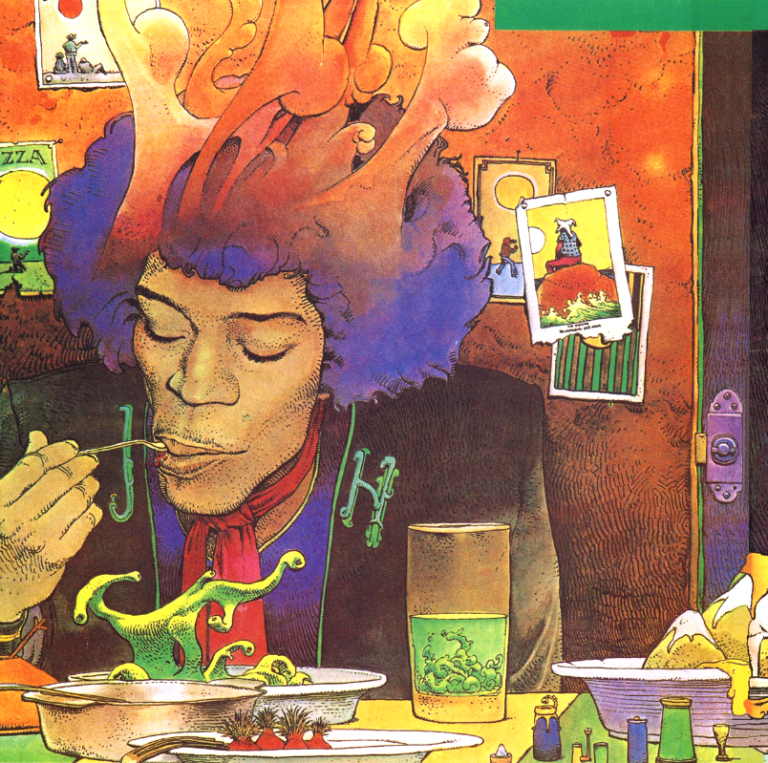 Behold Moebius' Many Psychedelic Illustrations of Jimi Hendrix | Open ...