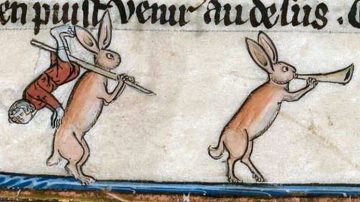 Killer Rabbits in Medieval Manuscripts: Why So Many Drawings in the Margins Depict Bunnies Going ...