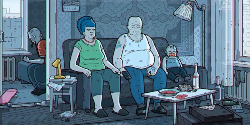 The Simpsons Reimagined as a Russian Art Film | Open Culture