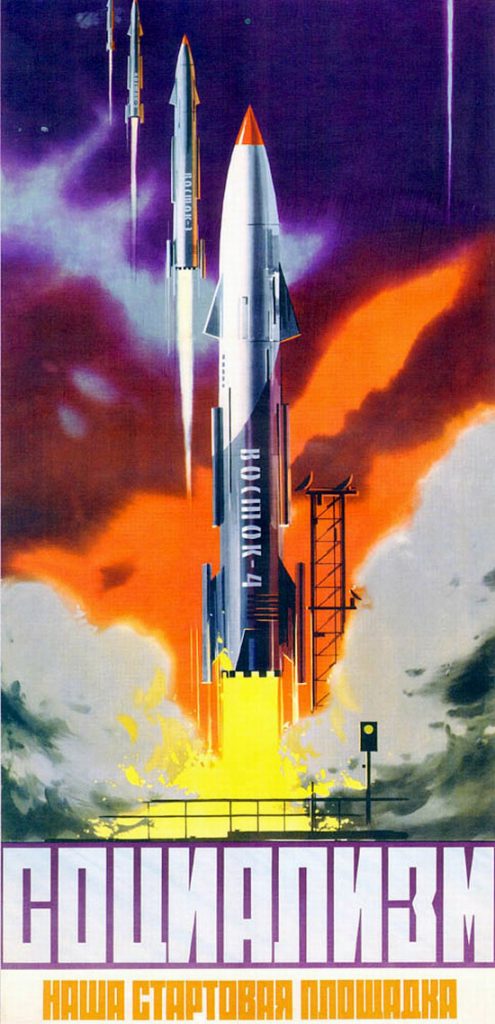 The Glorious Poster Art of the Soviet Space Program in Its Golden Age ...