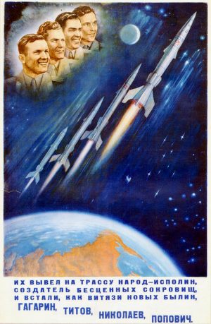 The Glorious Poster Art of the Soviet Space Program in Its Golden Age ...