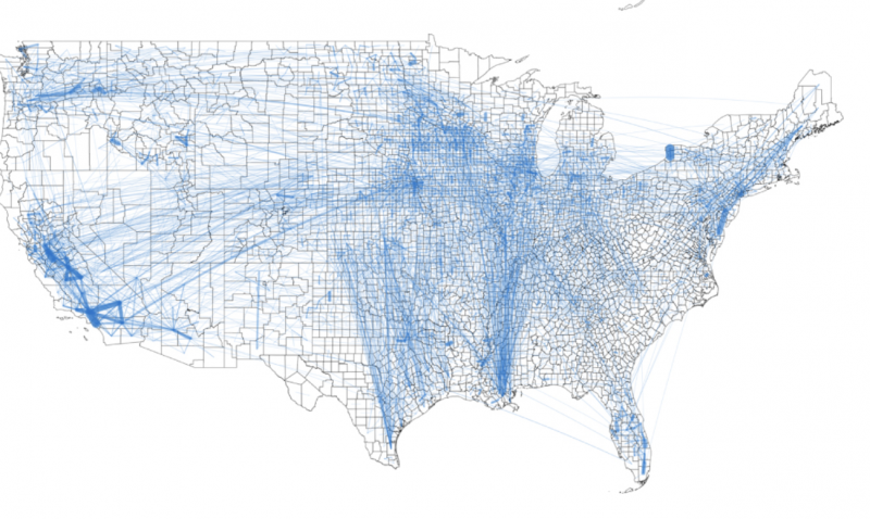 The First High-Resolution Map of America's Food Supply Chain: How It ...