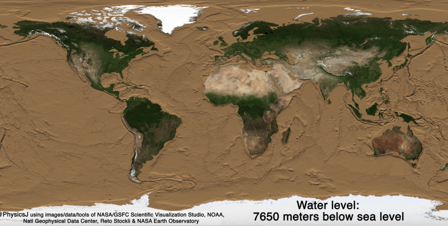 What the Earth Would Look Like If We Drained the Water from the Oceans ...