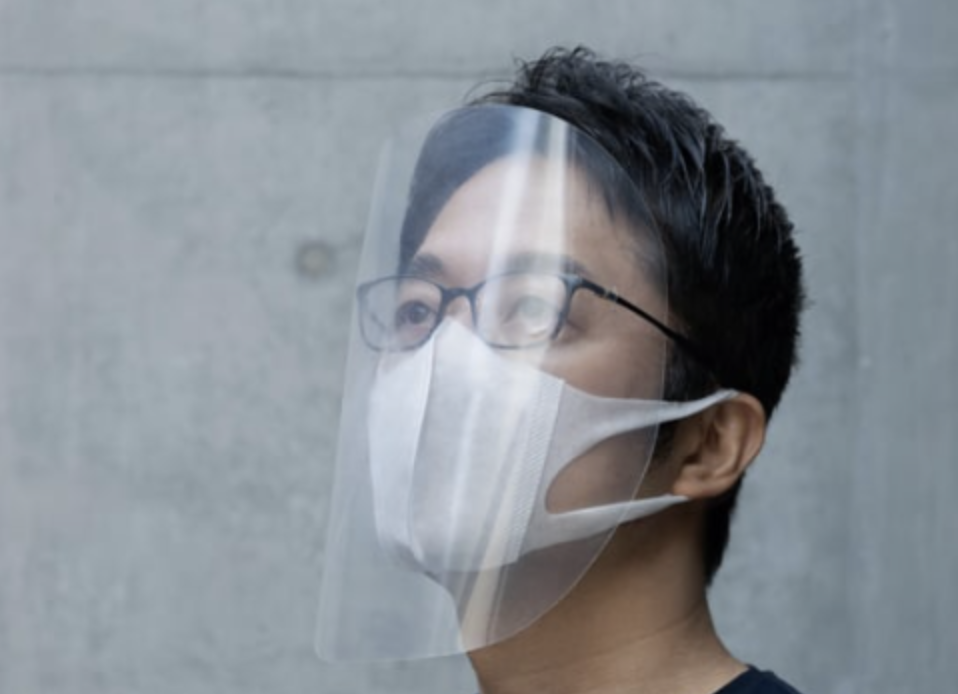 Japanese Designer Creates Free Template for an Anti-Virus Face Shield ...