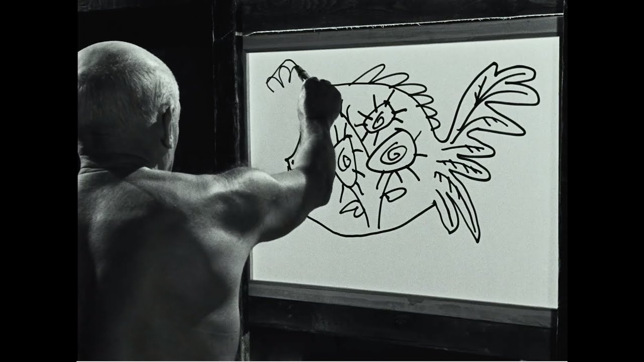 Watch Picasso Create a Masterpiece in Just Five Minutes (1955) | Open ...