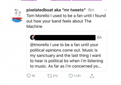 Tom Morello Responds to Angry Fans Who Suddenly Realize That Rage ...