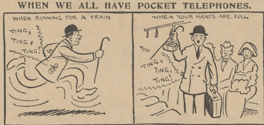When We All Have Pocket Telephones (1923) | Open Culture