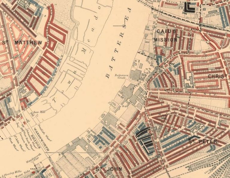 Hand-Colored Maps of Wealth & Poverty in Victorian London: Explore a ...