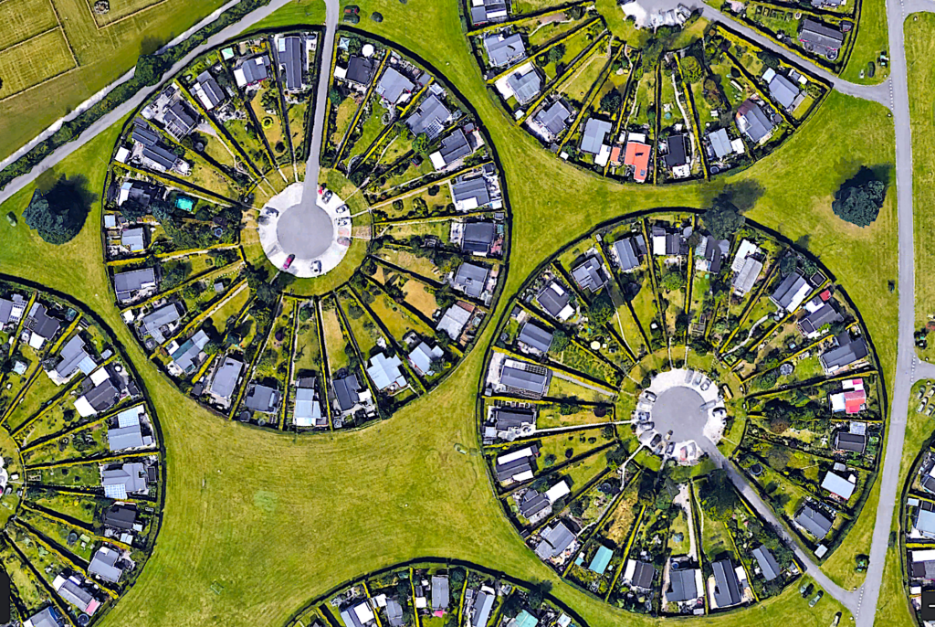 Denmark's Utopian Garden City Built Entirely in Circles: See Astounding ...