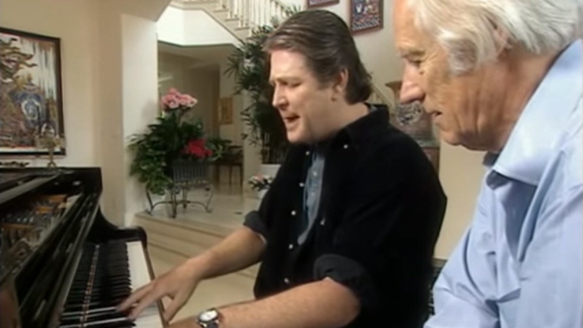 The Beach Boys' Brian Wilson & Beatles Producer George Martin Break ...