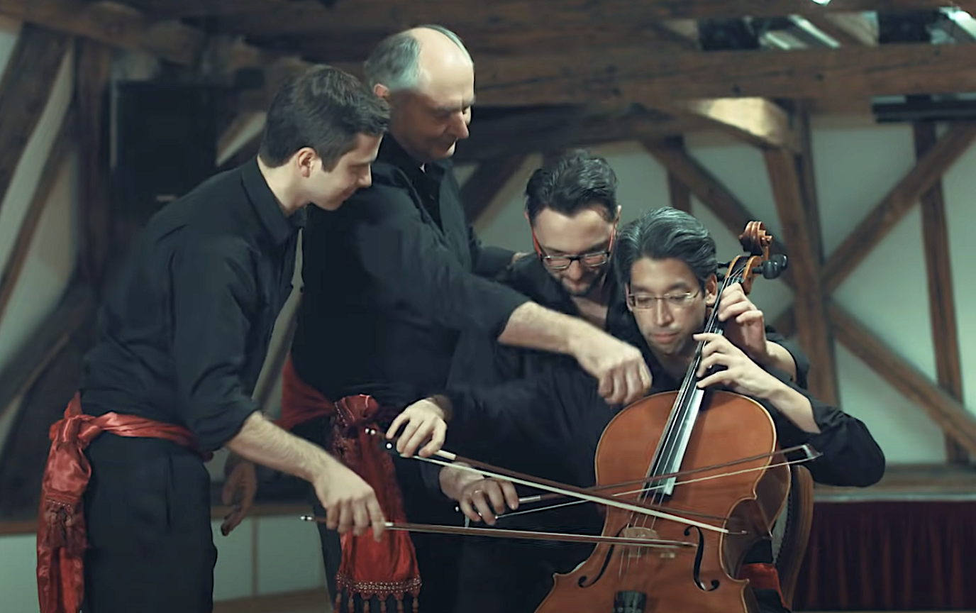 Four Cellists Play Ravel’s "Bolero" on One Cello | Open Culture