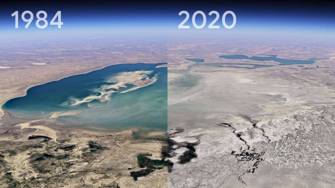 Time-Lapse Video Reveals Humanity’s Impact on the Earth Since 1984 ...