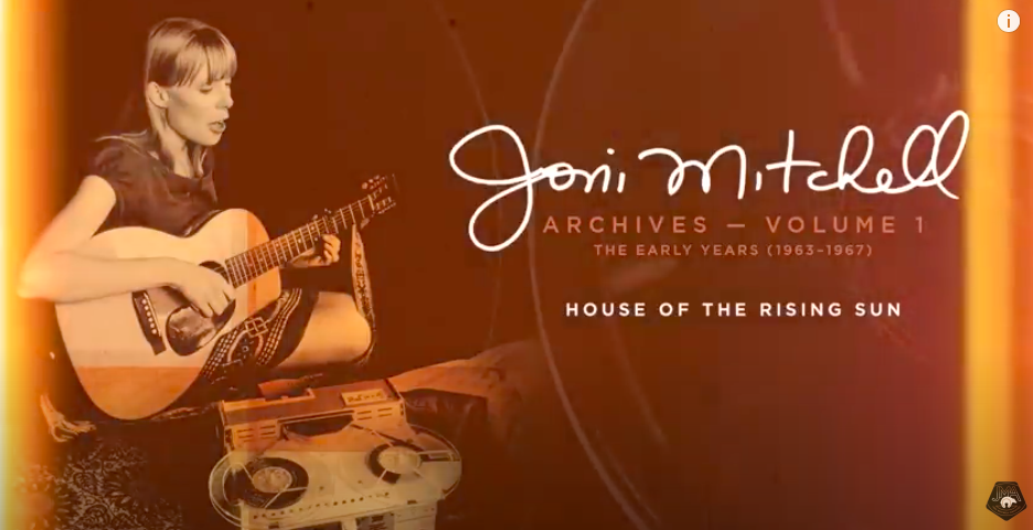 Hear Joni Mitchell's Earliest Recording, Rediscovered After More than ...