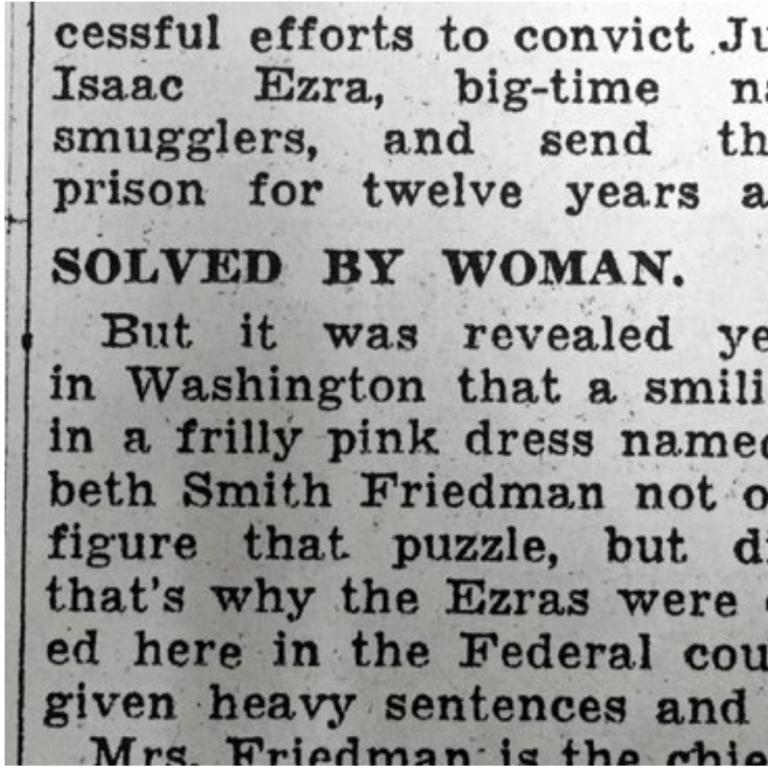 The Story of Elizebeth Friedman, the Pioneering Cryptologist Who ...