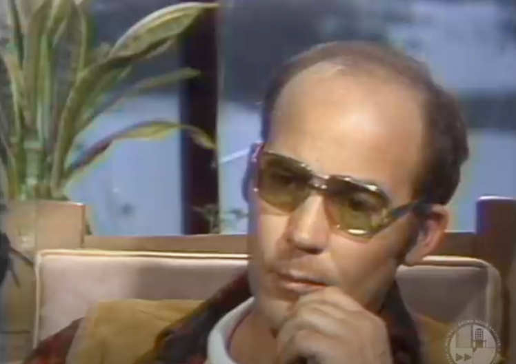 Hunter Thompson Explains What Gonzo Journalism Is, and How He Writes It ...