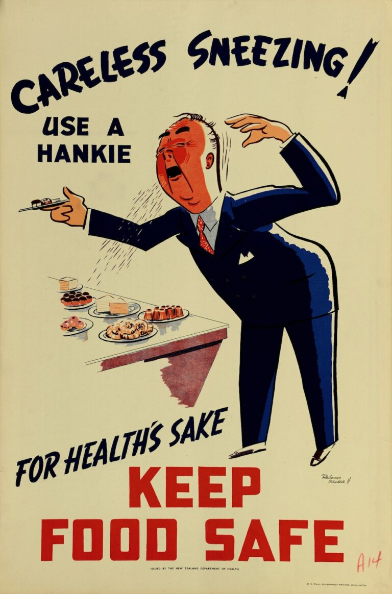 Vintage Public Health Posters That Helped People Take Smart Precautions ...