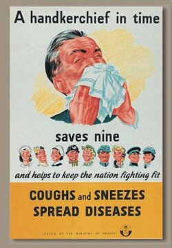 Vintage Public Health Posters That Helped People Take Smart Precautions ...