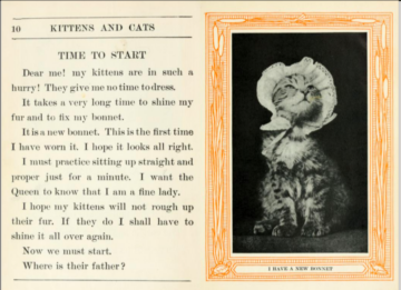 A 110-Year-Old Book Illustrated with Photos of Kittens & Cats Taught ...