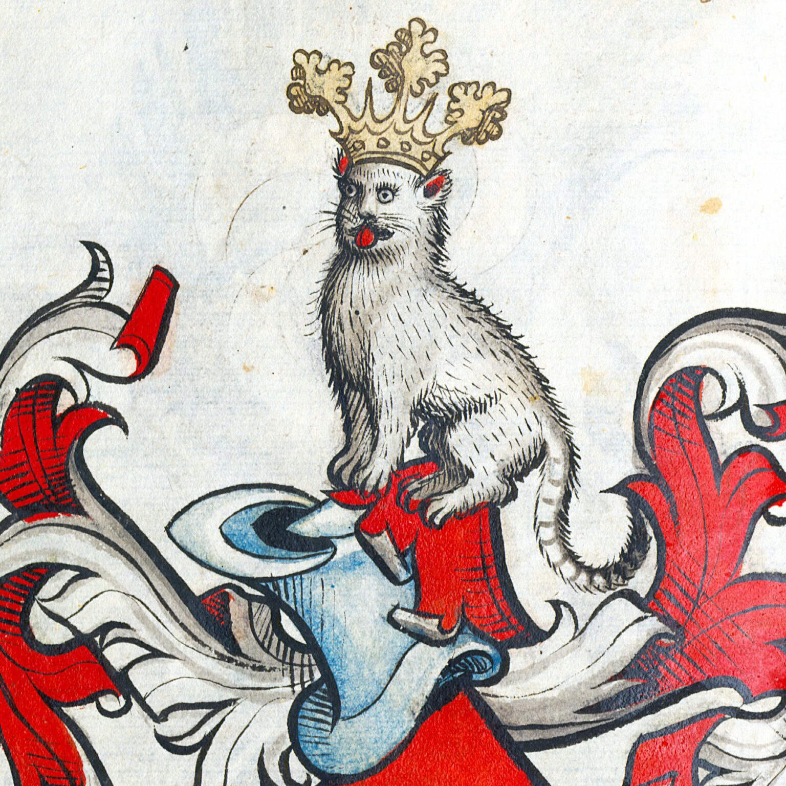 Cats in Medieval Manuscripts & Paintings | Open Culture