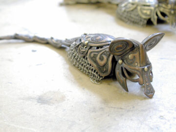 Artist Makes Astonishing Armor for Cats & Mice | Open Culture