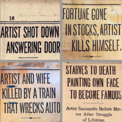 FAMOUS ARTIST DIES PENNILESS AND ALL ALONE: The Met Museum's ...