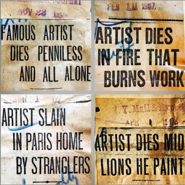 FAMOUS ARTIST DIES PENNILESS AND ALL ALONE: The Met Museum's ...