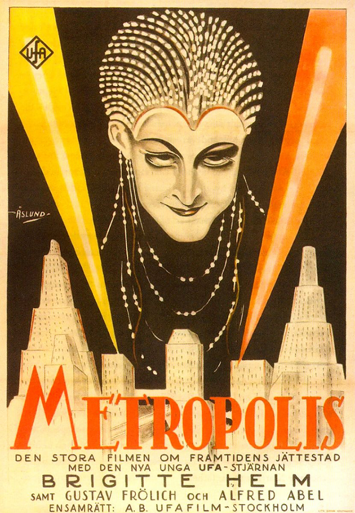 Behold Beautiful Original Movie Posters for Metropolis from France ...
