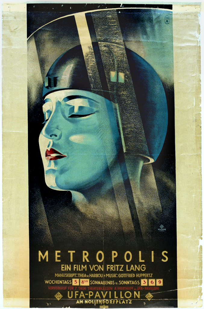 Behold Beautiful Original Movie Posters for Metropolis from France ...