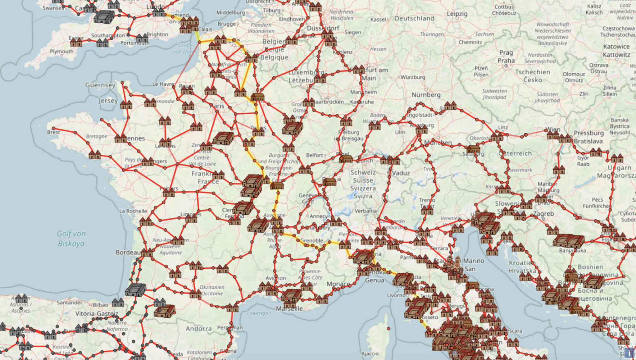 Plan Your Trip Across the Roads of the Roman Empire, Using Modern Web ...