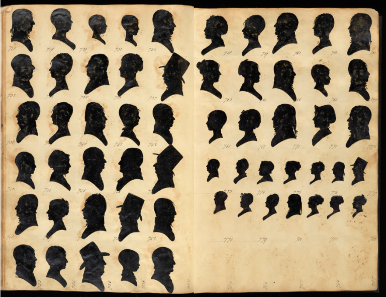 1,800 Hand-Cut Silhouettes of 19th-Century Historical Figures Get ...