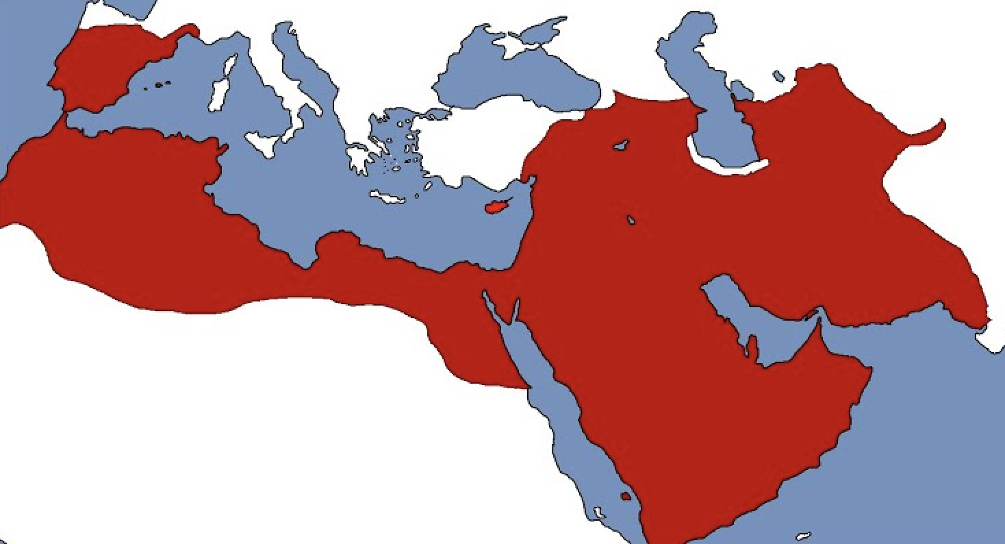 Islam Spread Map