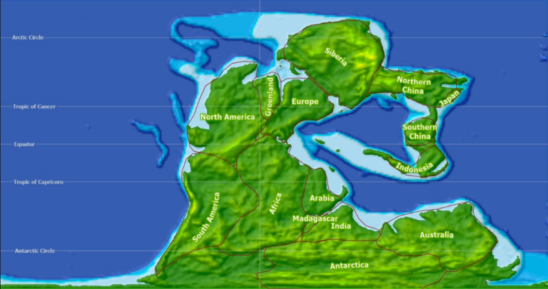 Pangea to the Present to the Future: Watch Animations Showing 500 ...