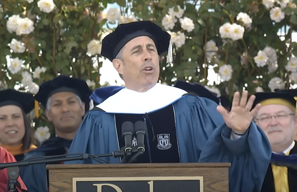 Jerry Seinfeld Delivers Commencement Address at Duke University: You ...