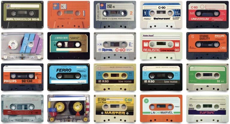 A Digital Archive Features Hundreds of Audio Cassette Tape Designs ...