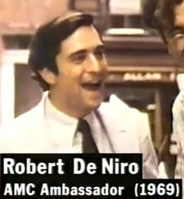 Young Robert De Niro Appears in 1969 AMC Car Commercial | Open Culture