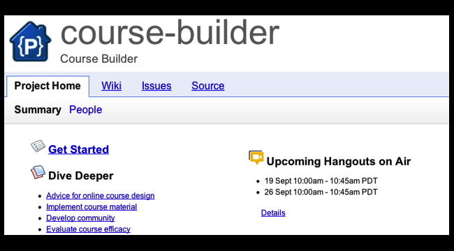 Google Releases "Course Builder," an Open Source Platform for Building ...