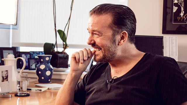 Comedian Ricky Gervais Tells a Serious Story About How He Learned to ...
