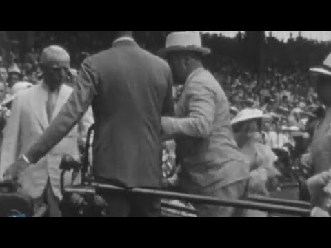 Rare Video Shows FDR Walking: Filmed at the 1937 All-Star Game | Open ...
