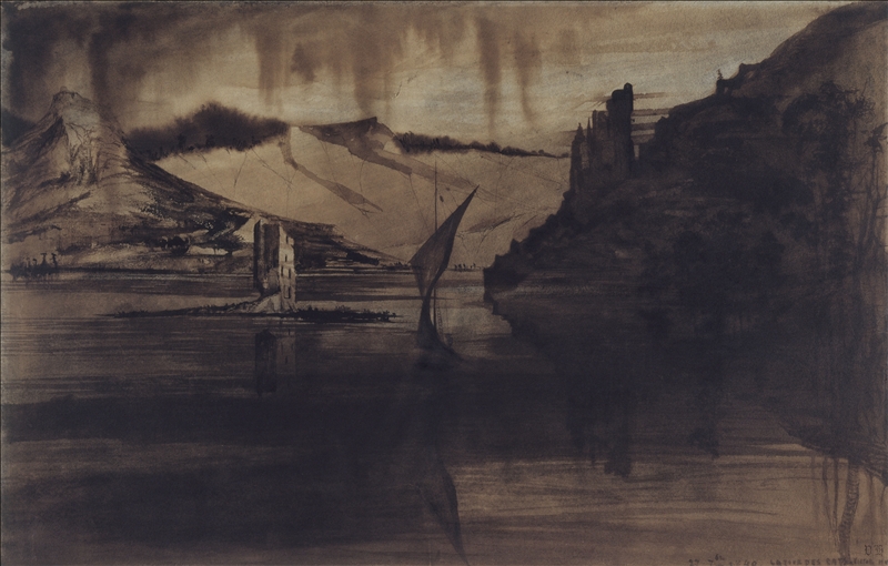 Victor Hugo's Drawings Made with Coal, Dust & Coffee (1848-1851) | Open ...