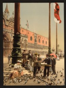 Venice in Beautiful Color Images 125 Years Ago: The Rialto Bridge, St ...