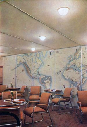 The Interior of the Hindenburg Revealed in 1930s Color Photos: Inside ...