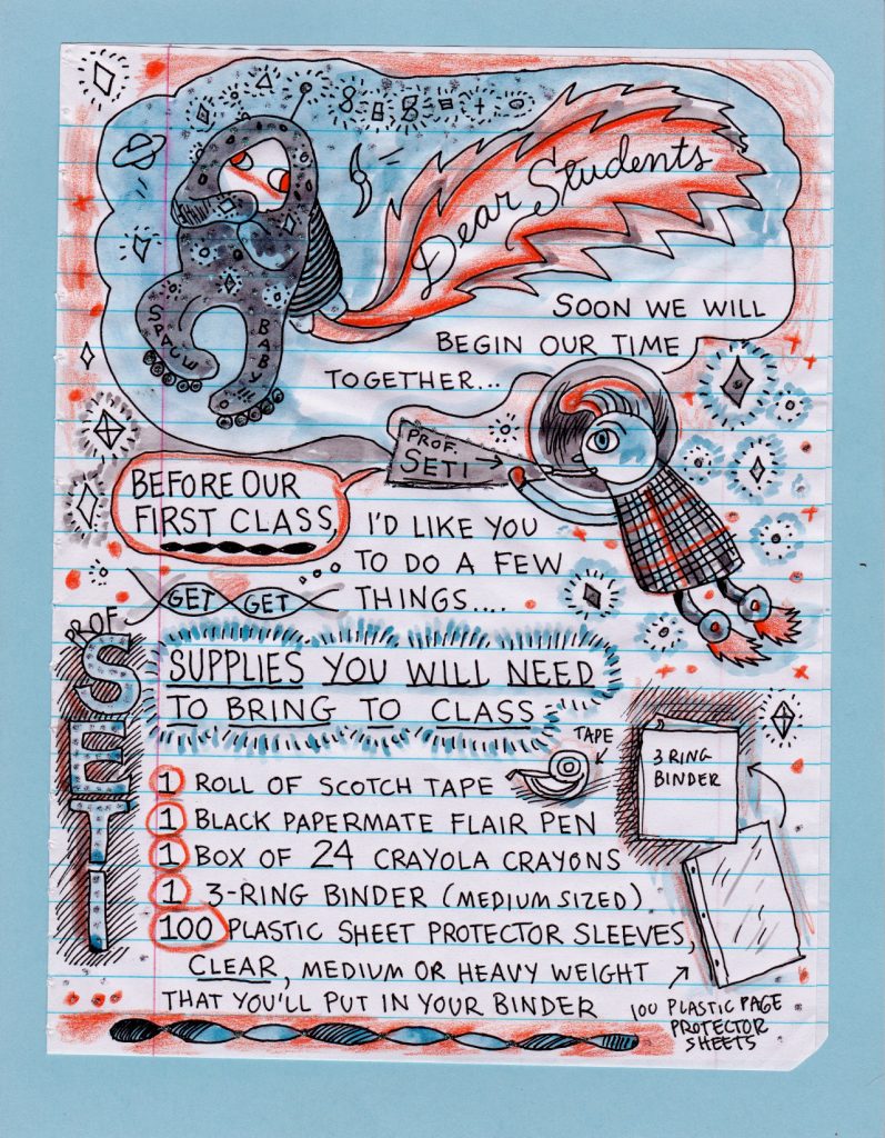 Lynda Barry’s Illustrated Syllabus & Homework Assignments from Her New ...